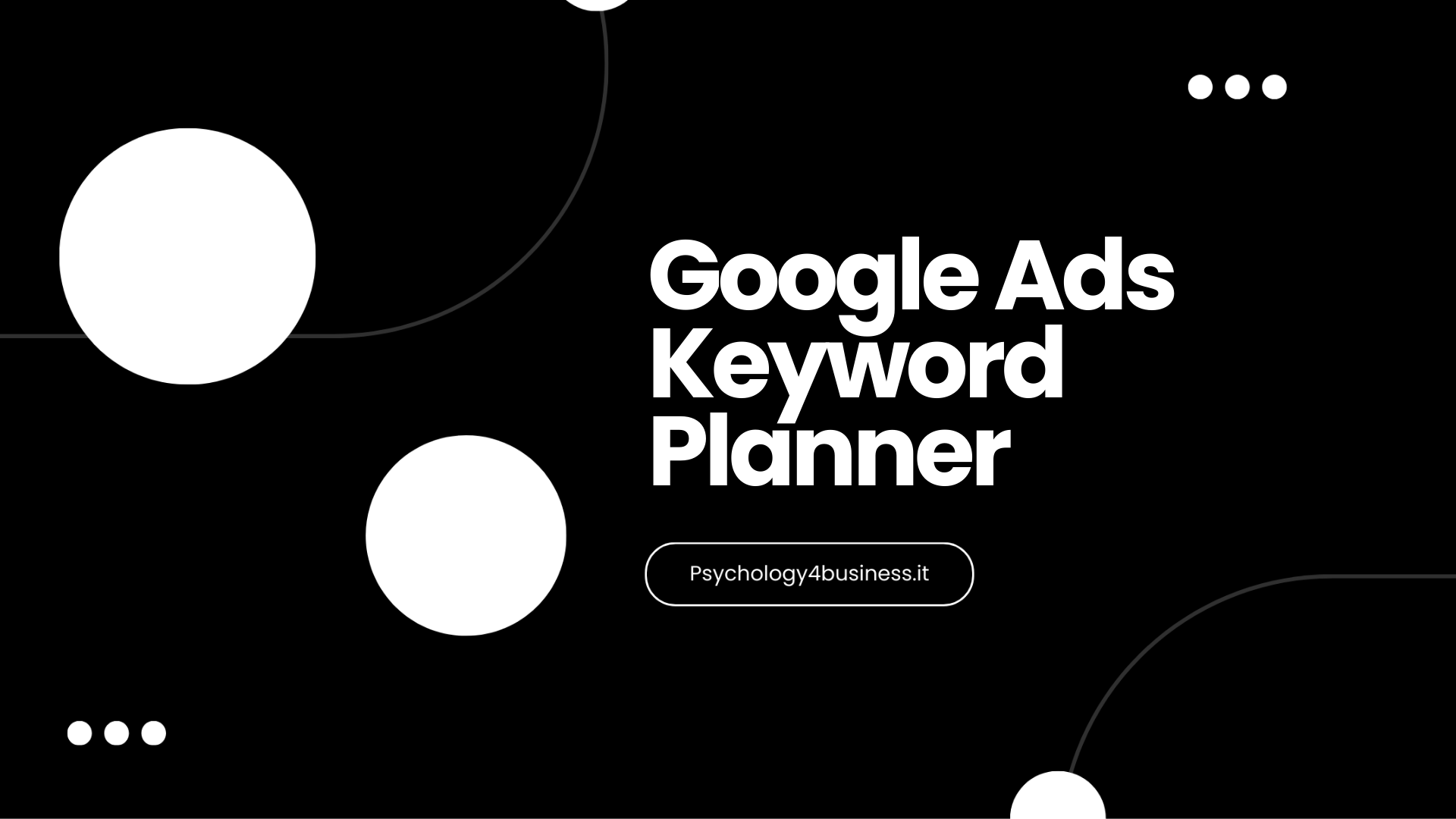google ads keyword planner: cos'è e a che serve